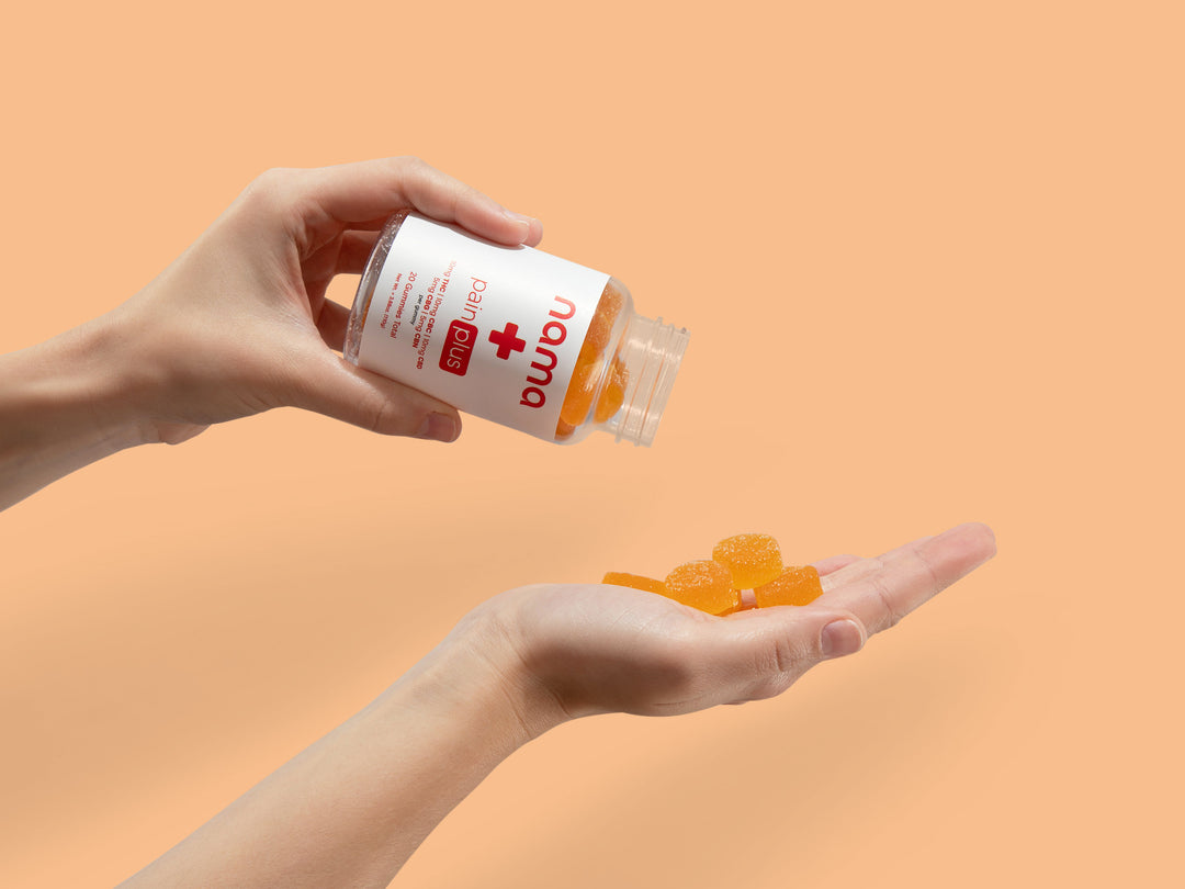 Pain Plus THC Gummies | Pain Relief Gummies with THC | namaCBD