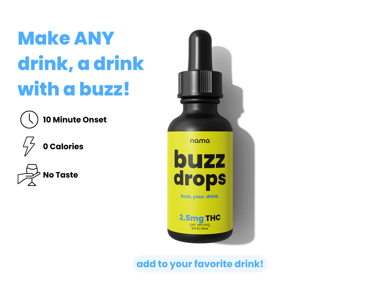 Buzz Drops™ Liquid THC Drink – nama