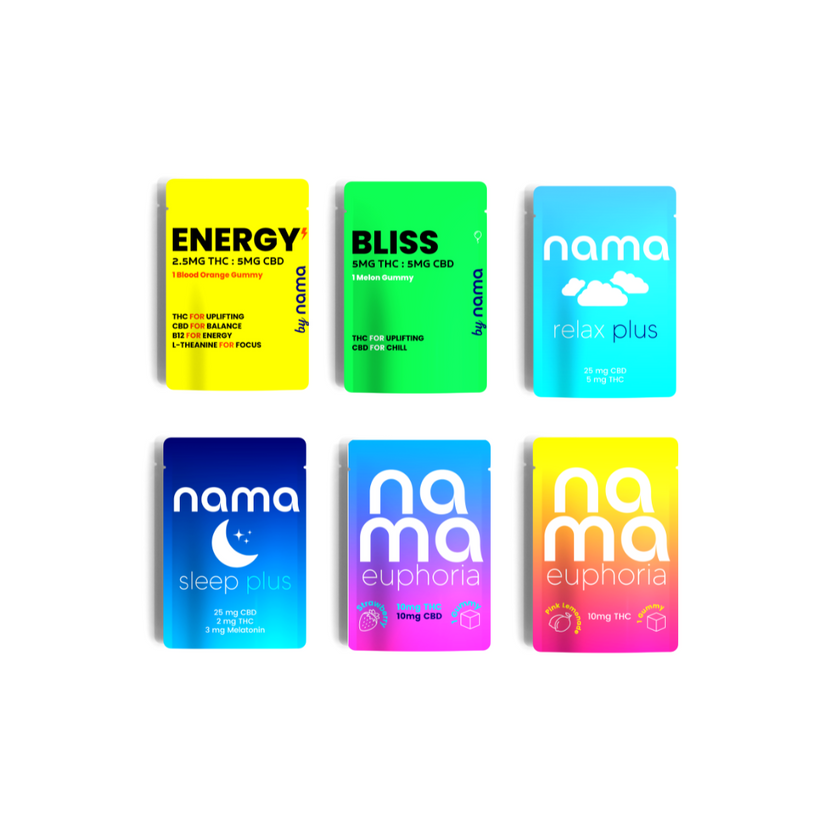 About nama’s Buzz Packs powder drink mix