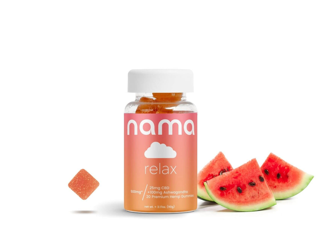 Relax CBD Gummies | Cannabis Gummies With CBD and Ashwagandha | namaCBD